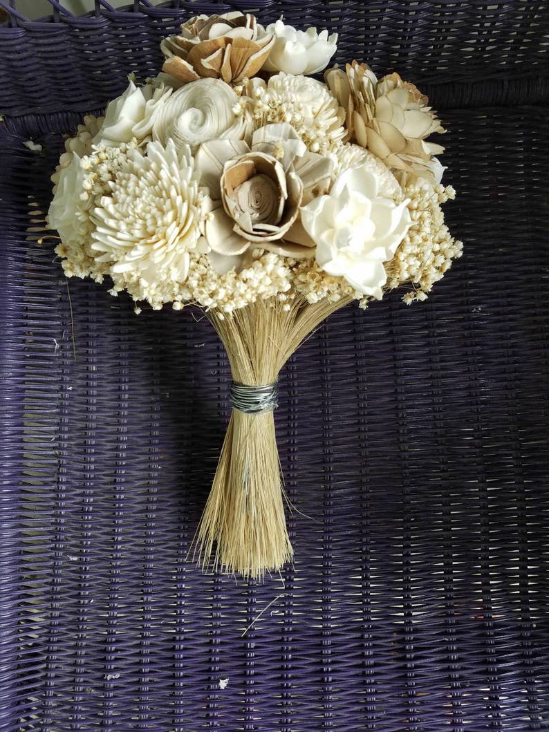 Wooden Bouquet, Sola Wood Bouquet, Sola Flower Arrangement, Natural ...
