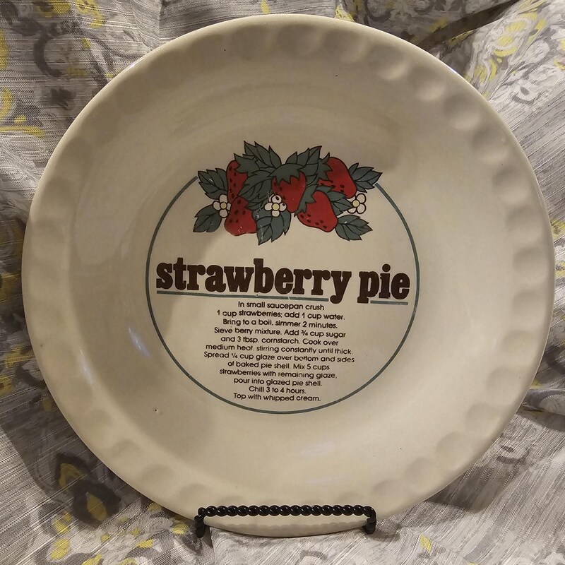 Vintage Pie Plate - Etsy