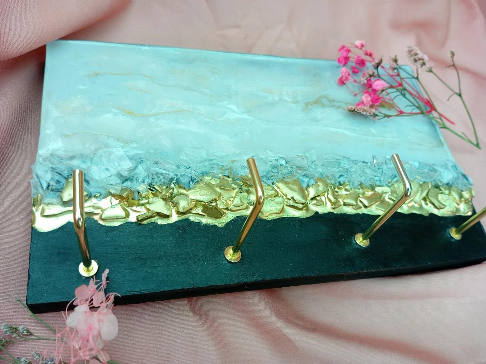 Gift for New Home | Custom Resin Keyholder| Home Decor | Wall Hanging ...