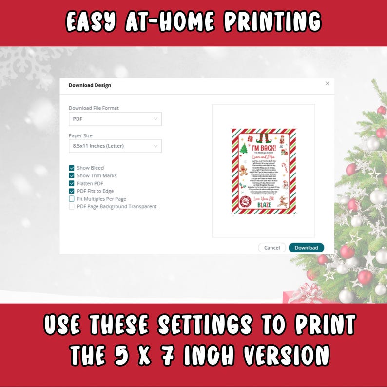 Editable Returning Elf Arrival Letter, Christmas Elf Hello Note, Shelf ...