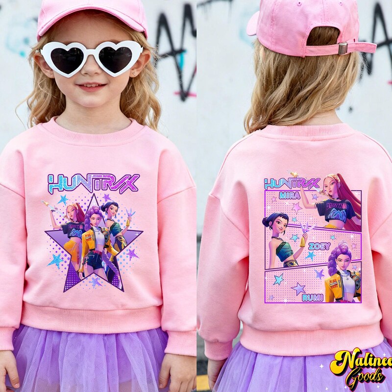 Demon Hunter Kids Sweater - Etsy