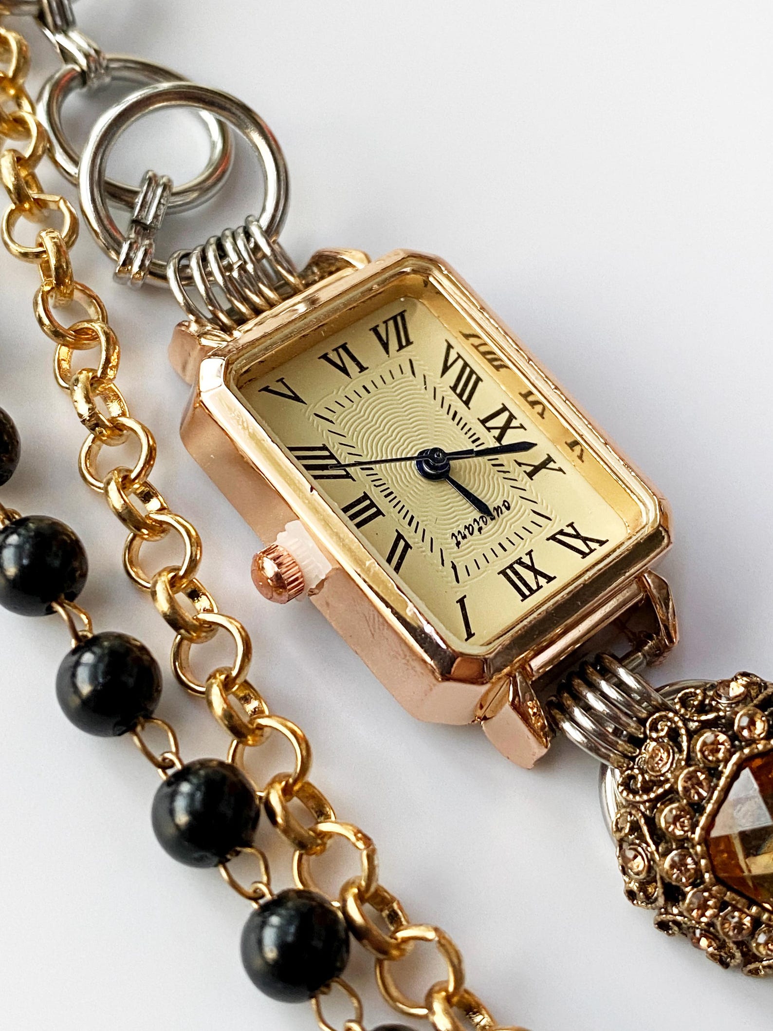 Punk Gold Multi-watch Pants Chain,gold Watch Bag Strap,chunky Pants ...