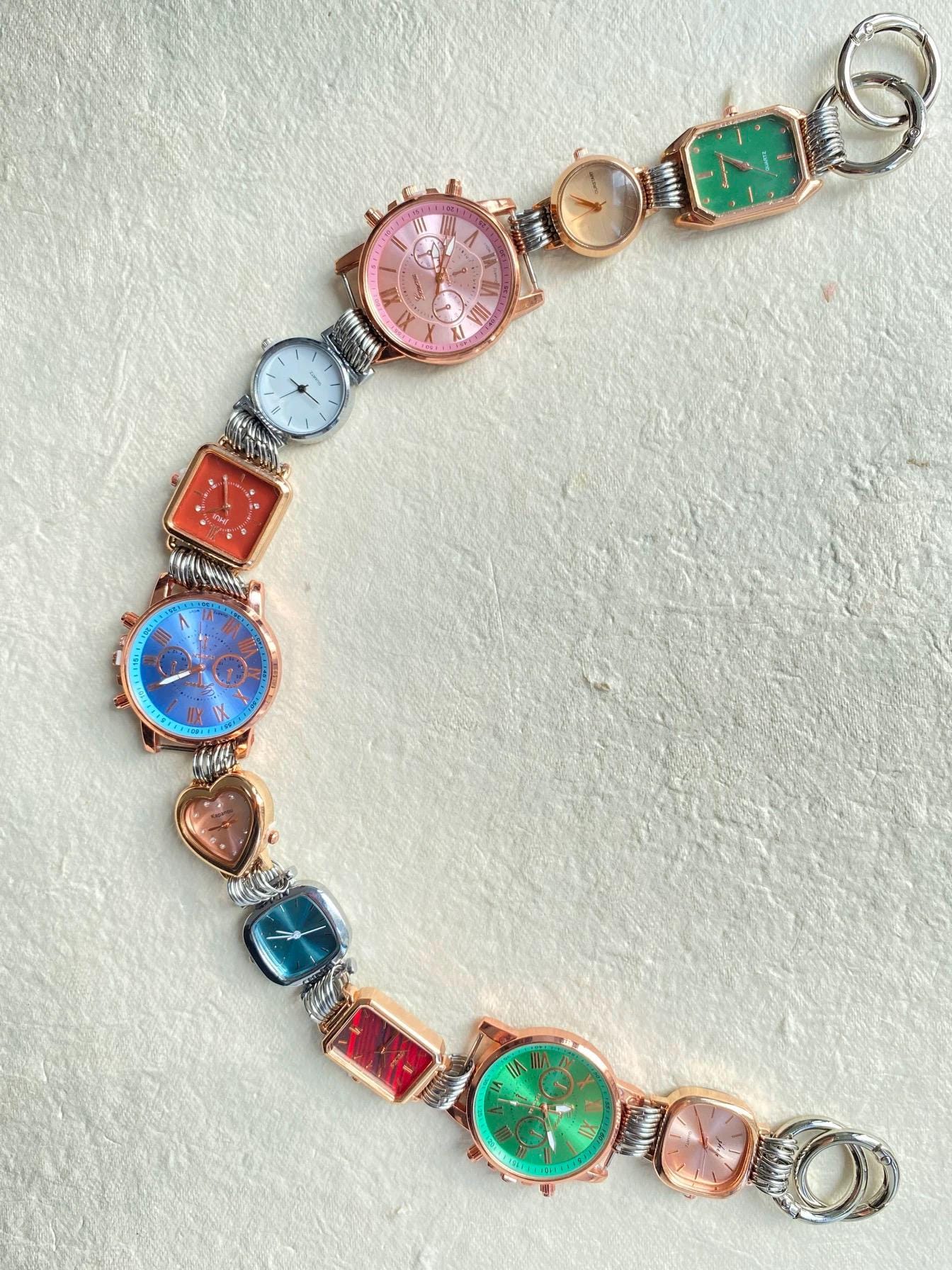 Handmade Punk Multi-color Watch Bag Strap&pants Chain,unique Bag ...