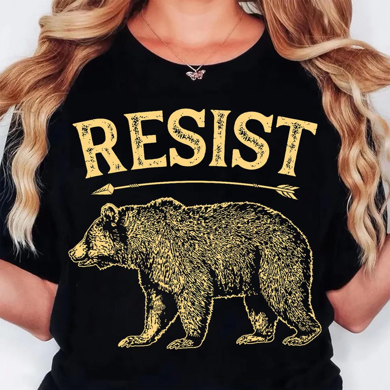 Resist Bear Bundle, Bear Resist Bundle, Environmental Activism Bundle ...