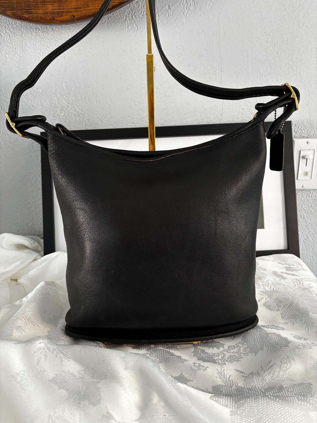 Vintage Coach Shoulder Sac - Etsy
