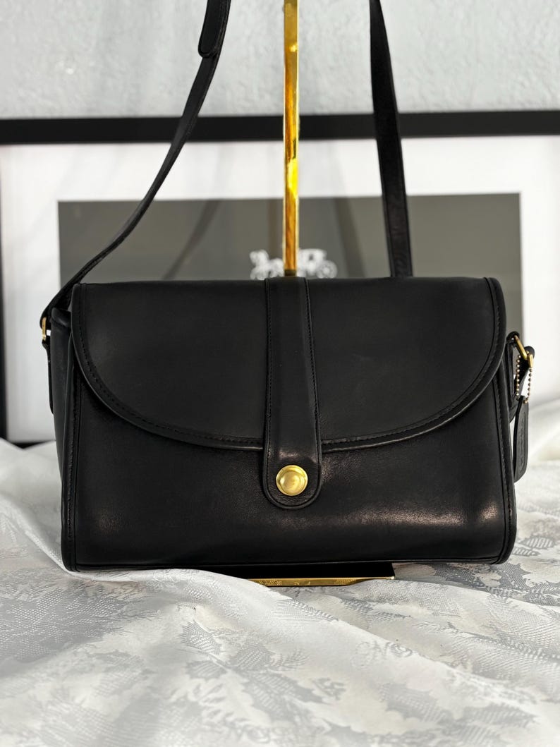 Vintage Coach Roll Bag - Etsy