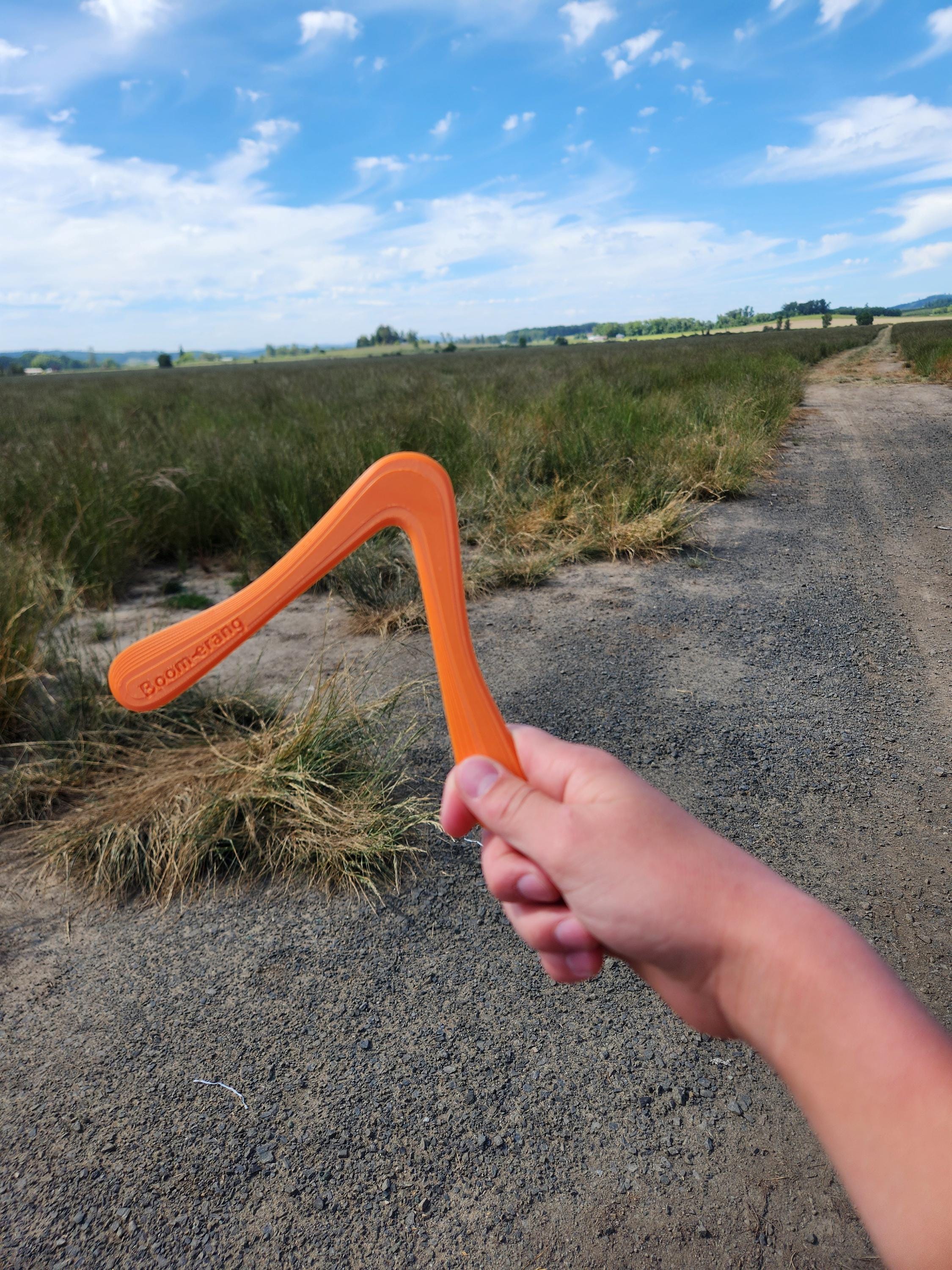 3D Printed Boomerang - Etsy