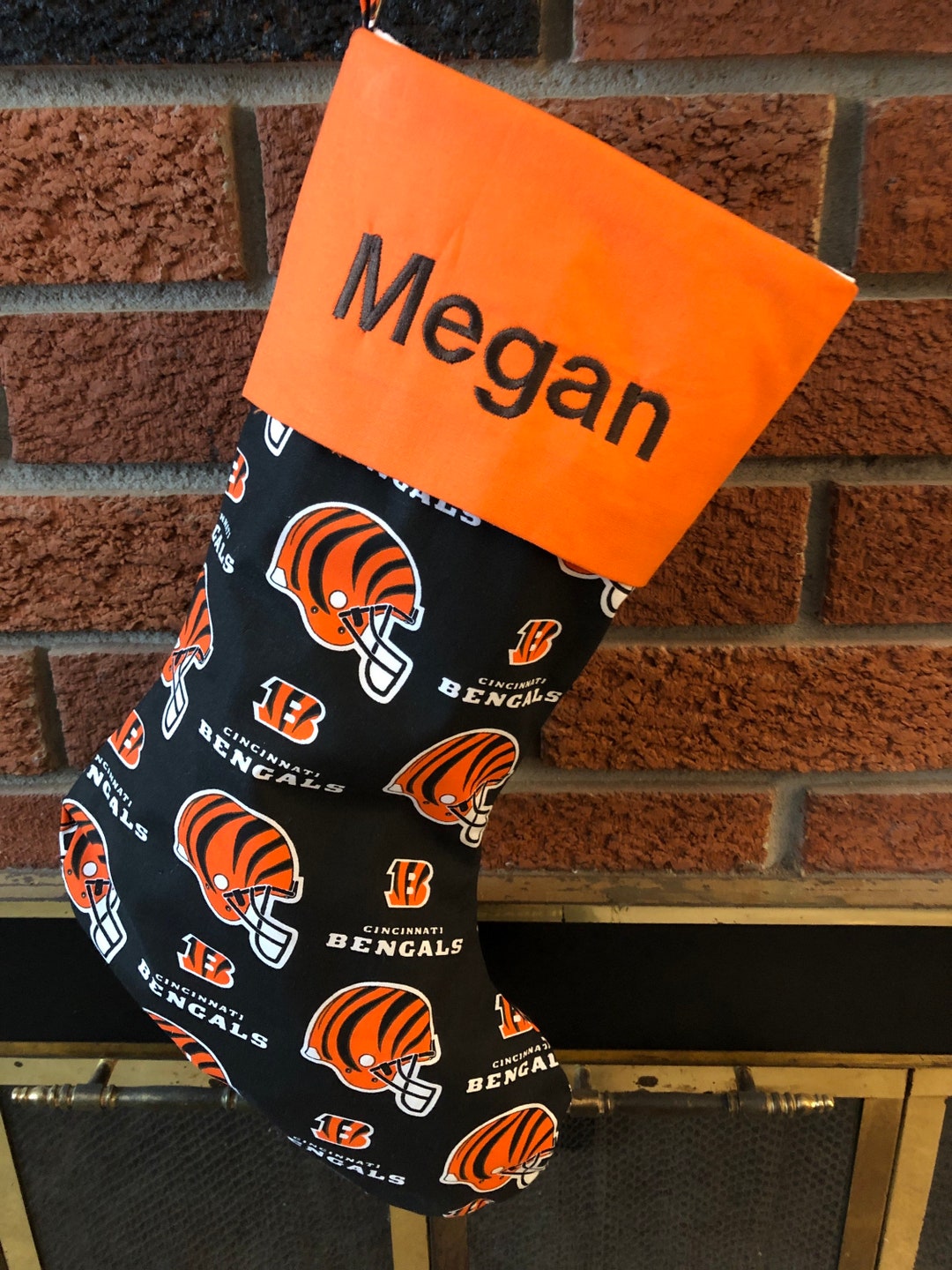 Cincinnati Bengals Football Christmas Stocking - Etsy