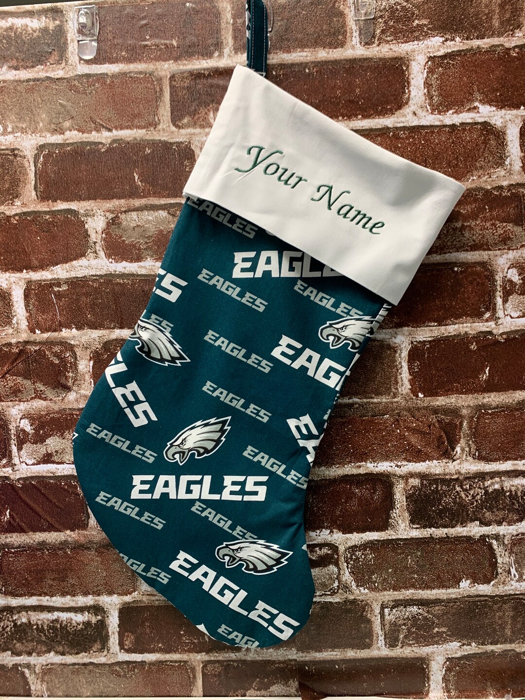 Philadelphia Eagles Christmas Stocking - Etsy