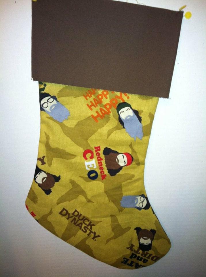 Duck Dynasty Christmas Stocking | Etsy