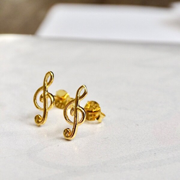 Gold Music Note - Etsy