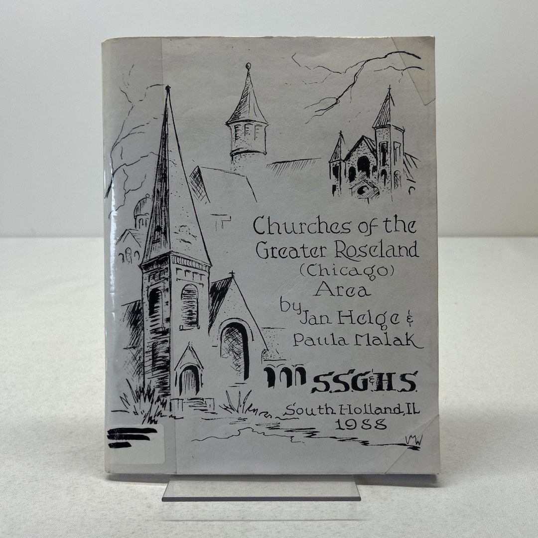 Churches of the Greater Roseland Area by Jan Helge PB Local History - Etsy