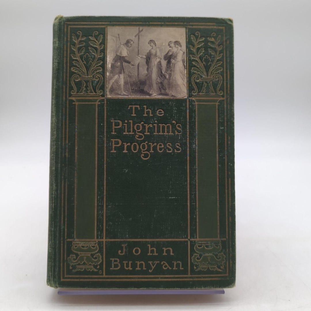 The Pilgrims Progress by John Bunyan HC Antique Circa 1905 - Etsy
