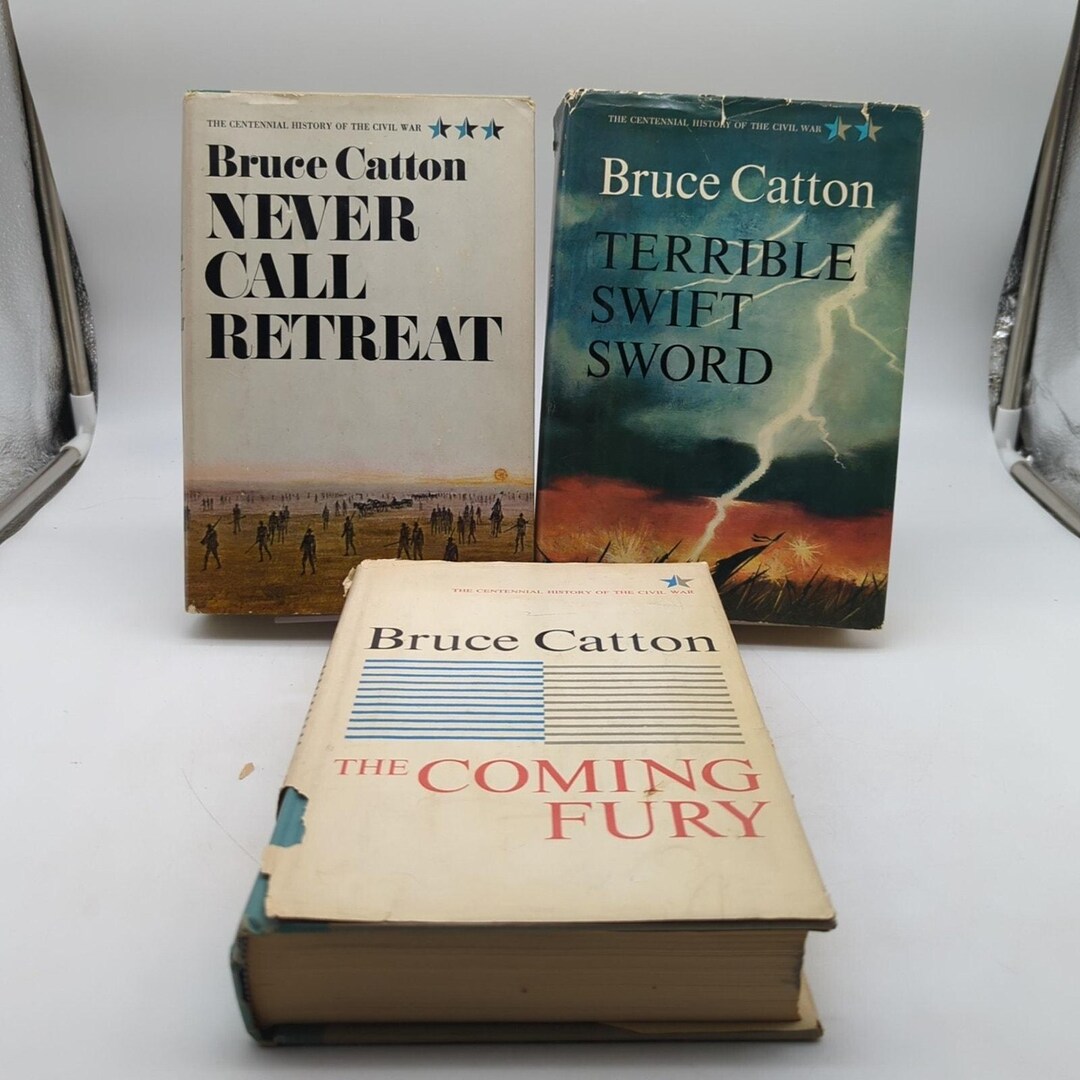 The Centennial History of the Civil War Complete Set by Bruce Catton HC ...