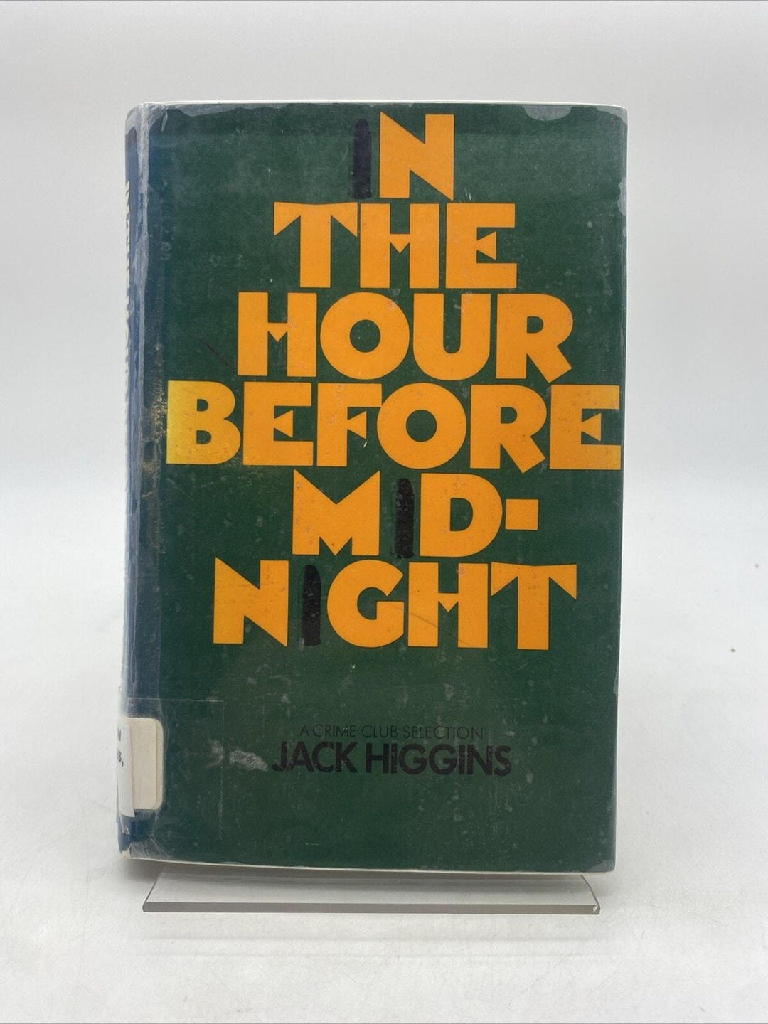 In the Hour Before Midnight by Jack Higgins HC DJ 1969 1st US Ed - Etsy