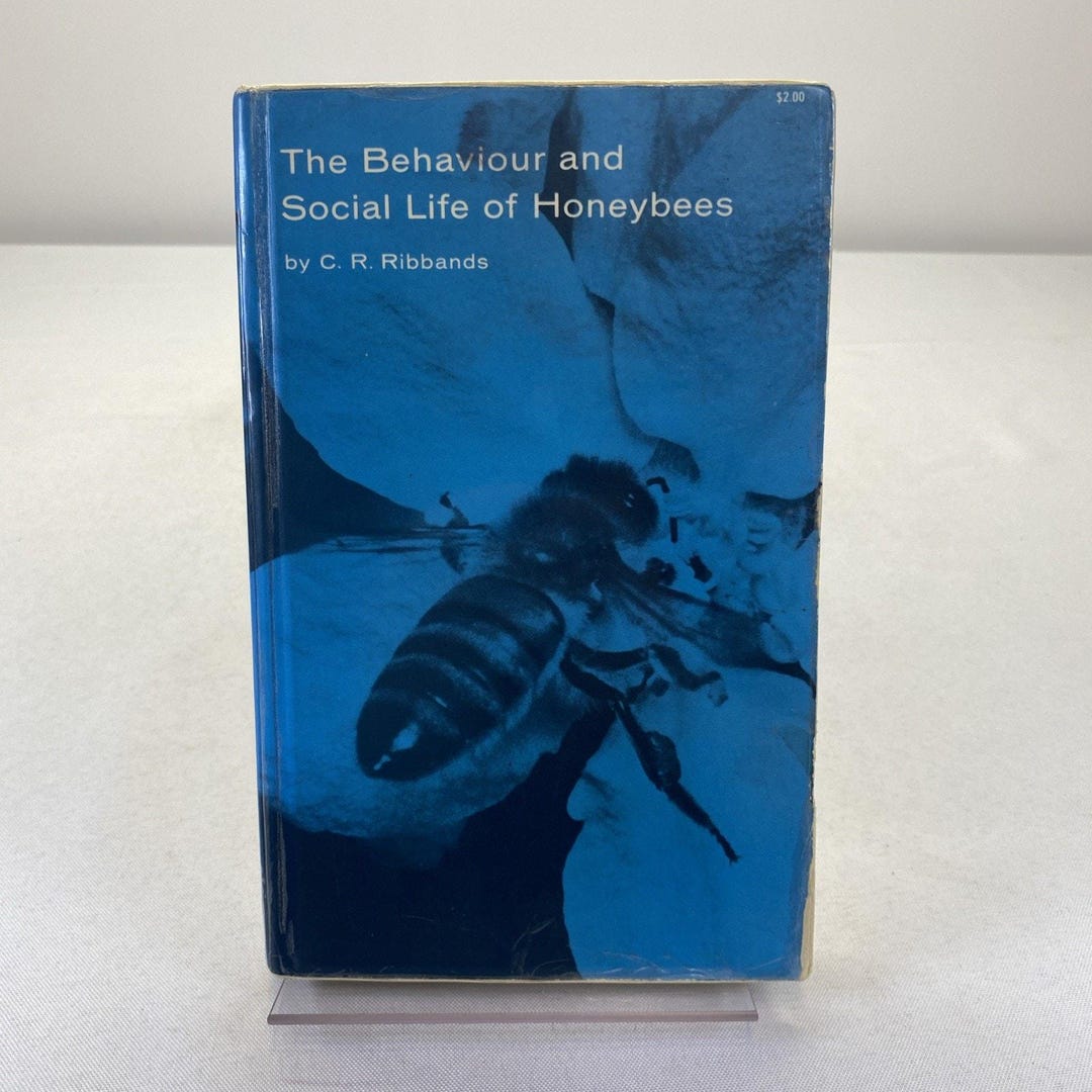 The Behaviour and Social Life of Honeybees by CR Ribbands Perma Bound ...