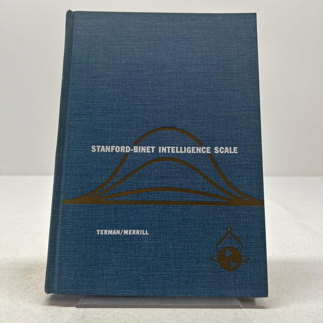 Stanford Binet Intelligence Scale by Maud A Merrill HC 1962 - Etsy