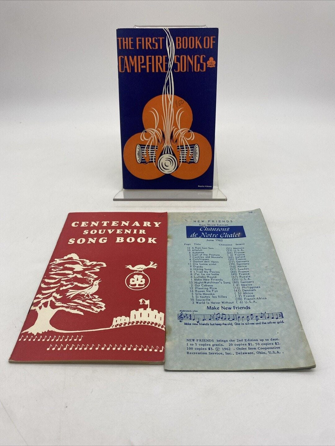 Vintage Girls Guide Campfire Song Books PB 1963 - Etsy