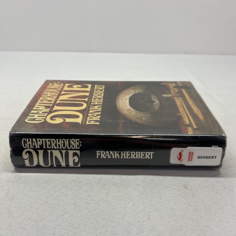 Chapterhouse: Dune by Frank Herbert HC DJ 1984 1st Ed 1st Print - Etsy