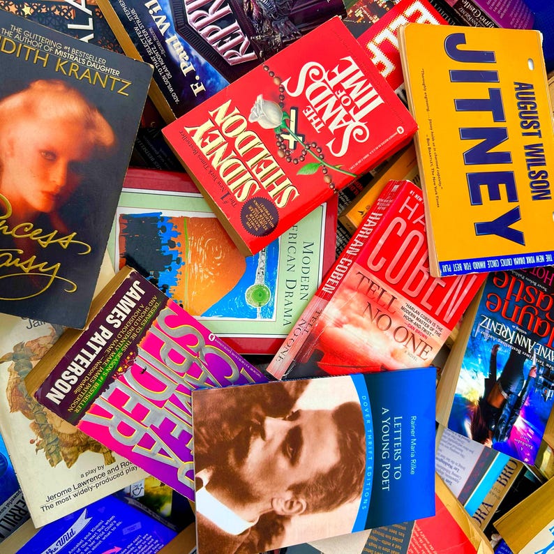 Bulk Books by the Pound - Mixed Hardcover and Paperback - Library and ...