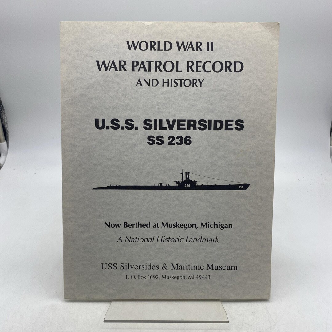 USS Silversides SS 236 World War 2 Submarine Patrol Record PB - Etsy