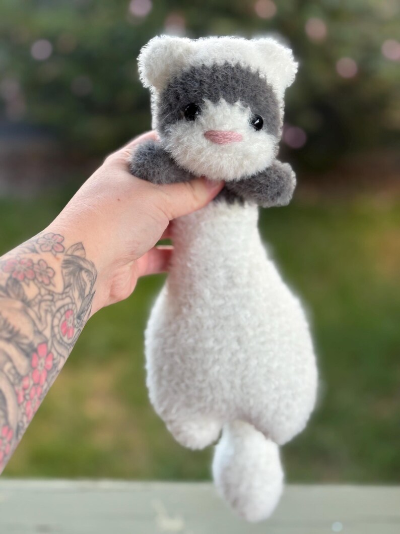 Ferrets - Handmade Crochet Plushie - Etsy