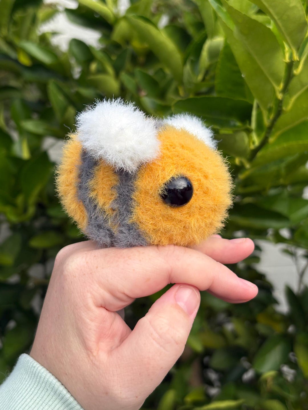 Sleepy Bee - Made to Order - Handmade Crochet Plushie - Etsy