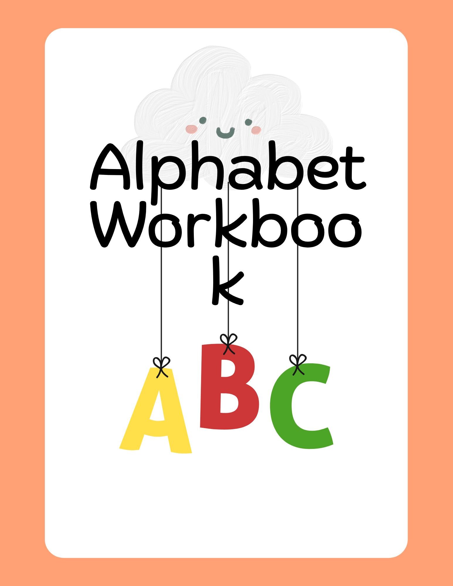 Colorful Alphabet Printable Worksheet | ABC Learning for Preschool ...