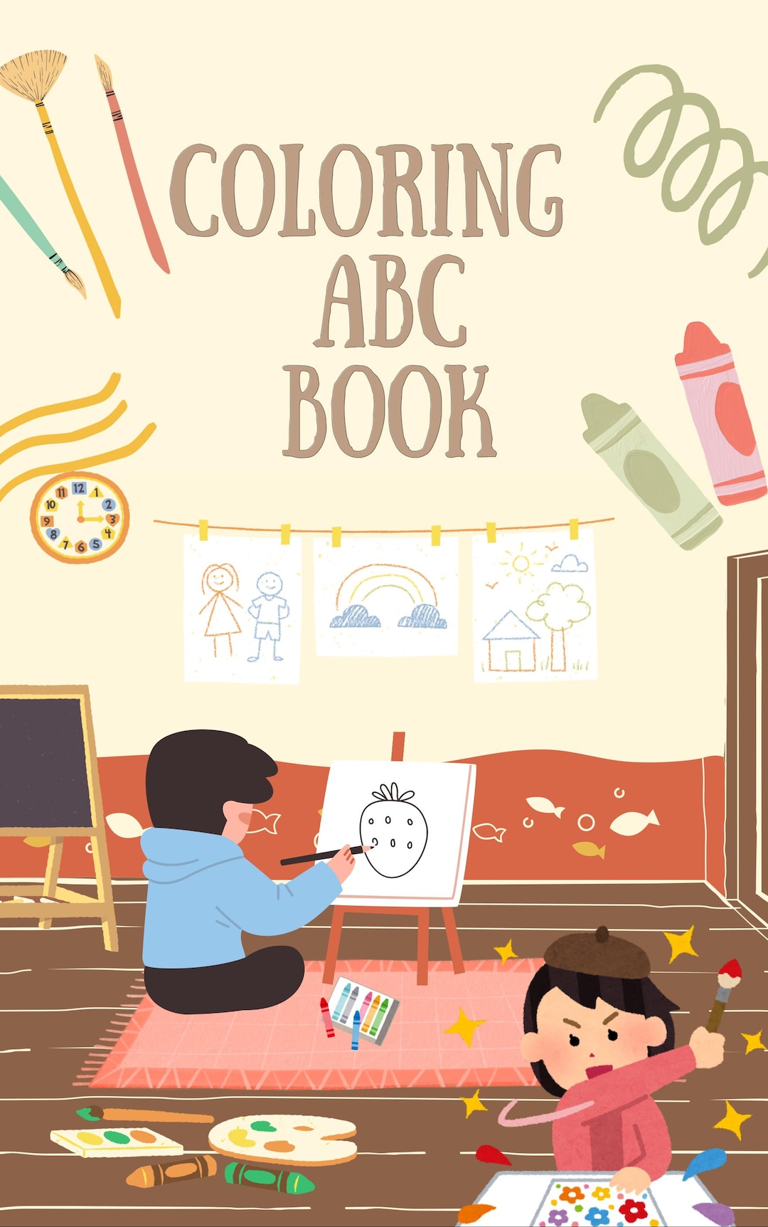 Colorful Alphabet Printable Worksheet | ABC Learning for Preschool ...