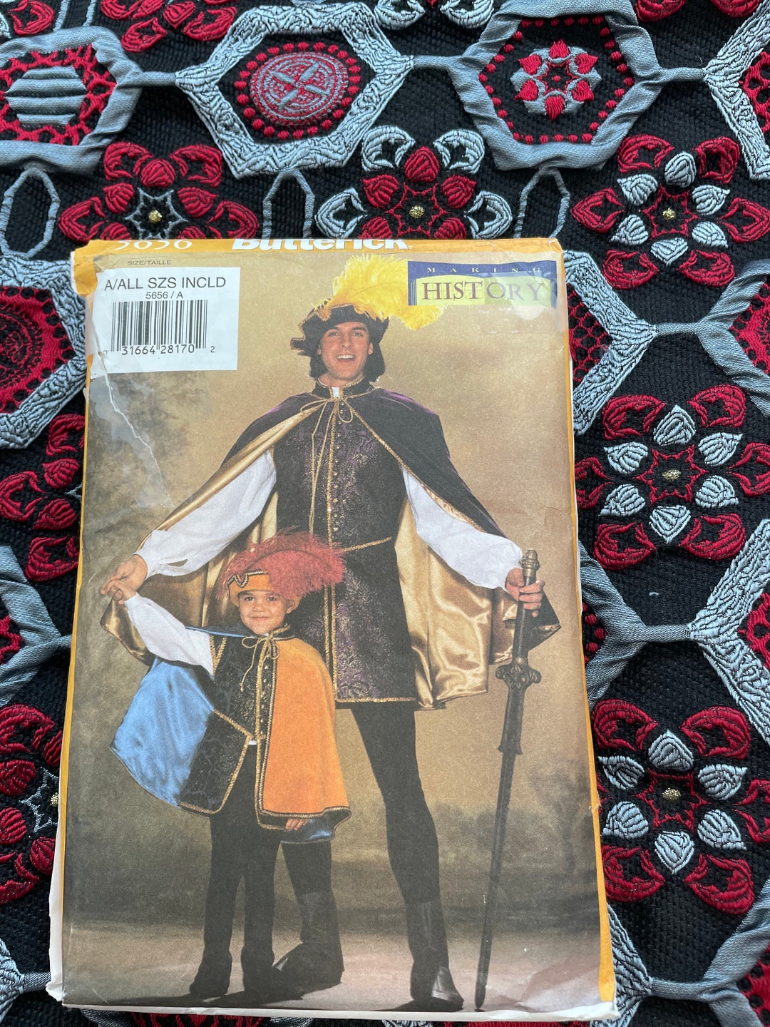 Butterick Costume Sewing Pattern 5656 - Etsy