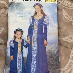 Butterick Costume Sewing Pattern 6203 - Etsy