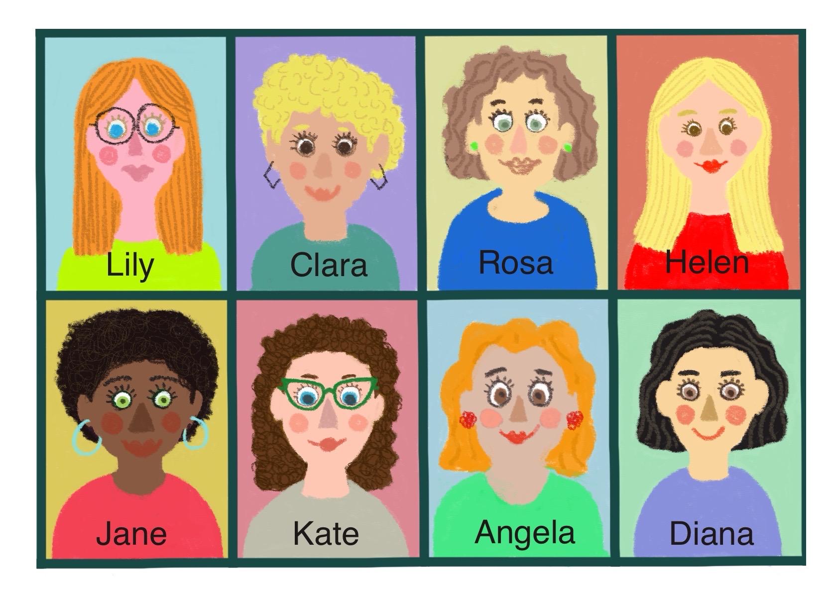 Printable Guess Who Game for Kids – ESL Teaching Resource | Diverse ...