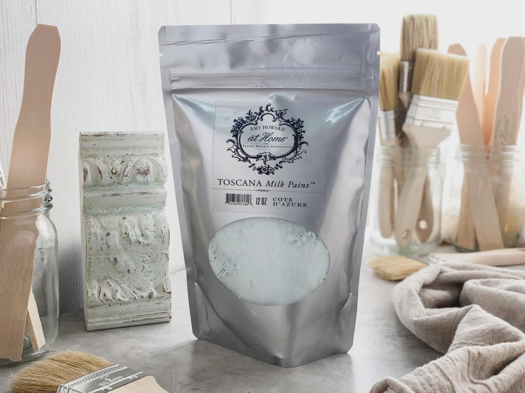 Toscana Milk Paint Powder, Cote D'azure, Natural Furniture Paint - Etsy