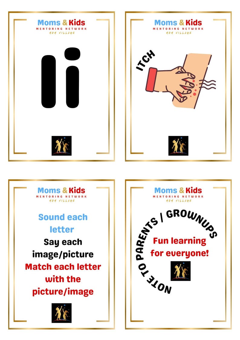 Alphabet Flashcards: Fun Early Learning & Phonics Practice for Kids - Etsy