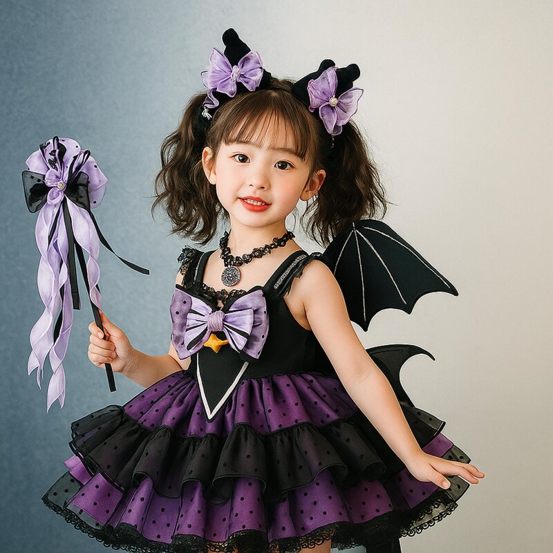 Toddler Bat Costume Girl