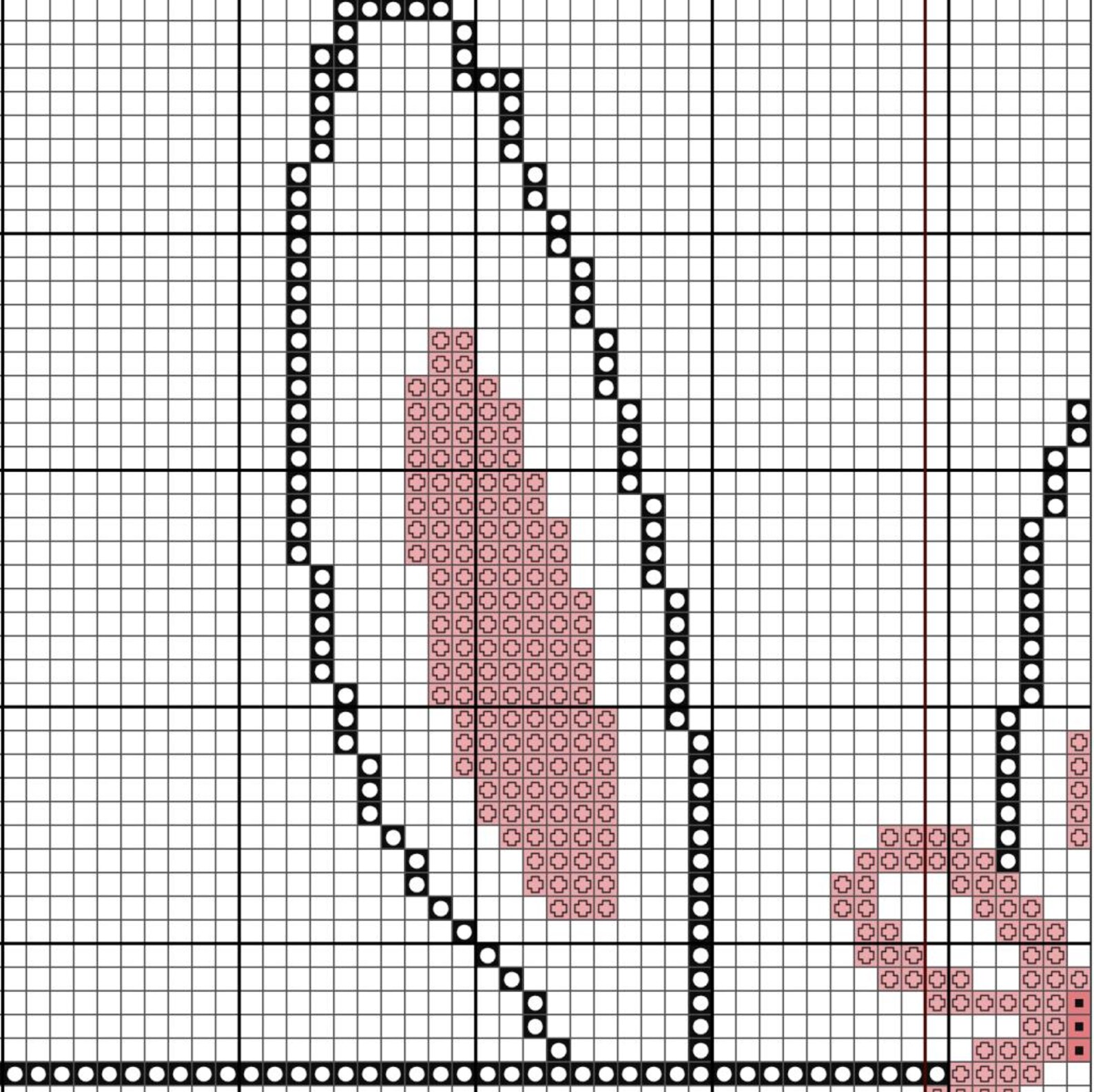 Happy Easter Cross Stitch Pattern - Etsy
