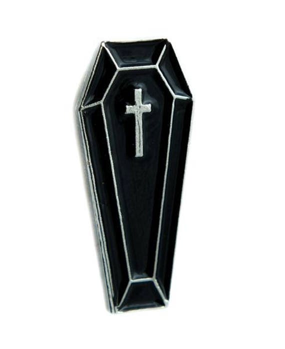 Undertaker Death Coffin Lapel Pin Gothic Jewelry Funeral | Etsy