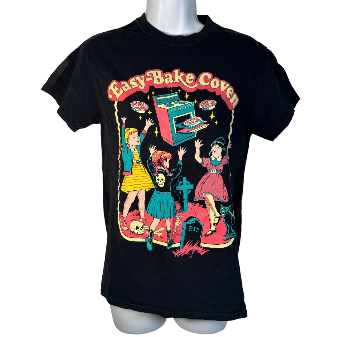 Creepy Co. Easy Bake Coven T-shirt Tee Top Witches Cemetery Horror ...