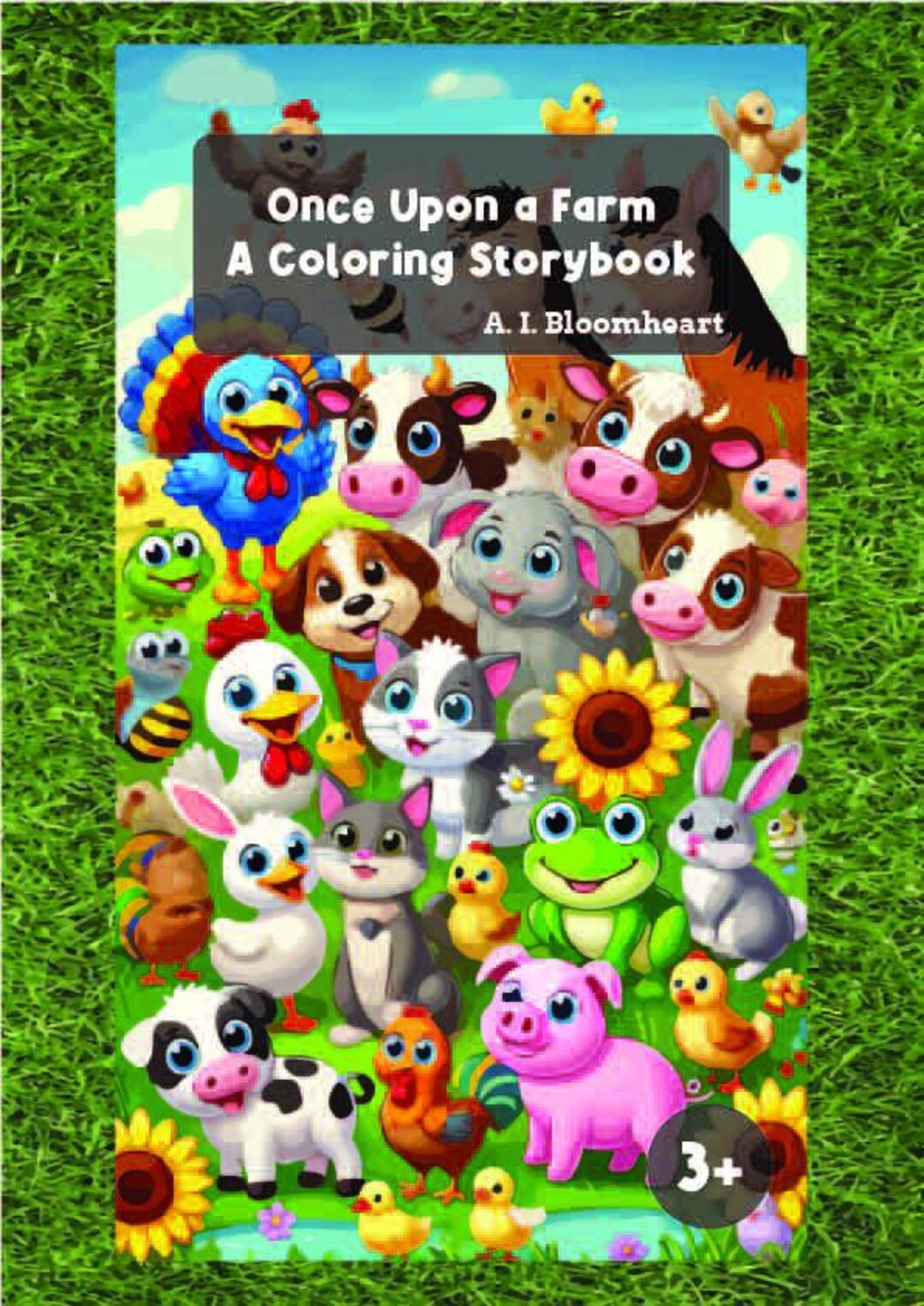 Once Upon a Farm – A Coloring Storybook | 20 Farm Animal Stories ...