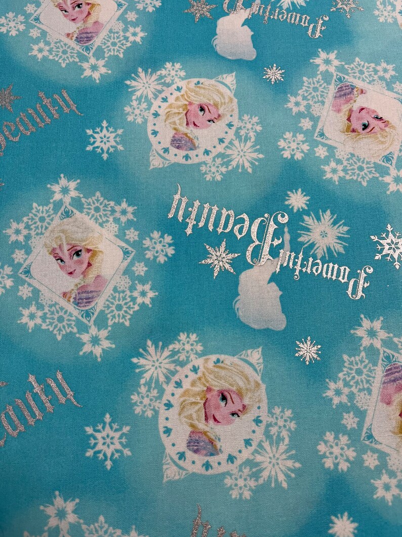 FAT QUARTER BUNDLE Frozen Elsa Anna Olaf Cotton Fabric 5 Pack - Etsy