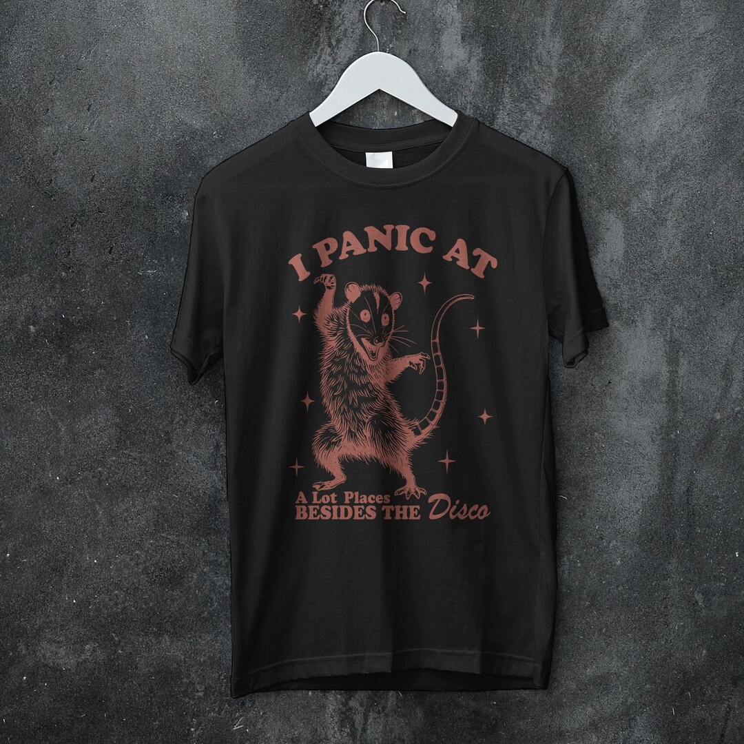 Capybara T Shirt,90s Vintage,meme Shirt, I Panic At,spirit,retrò Y2k,i ...
