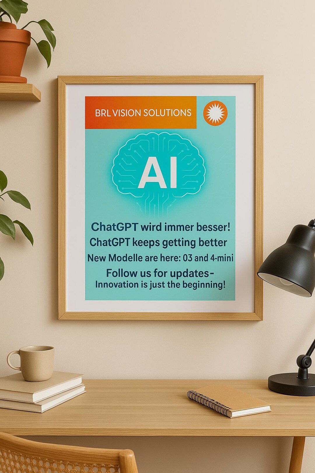 AI Innovation Poster | Chatgpt Wall Art | Digital Download | Home ...