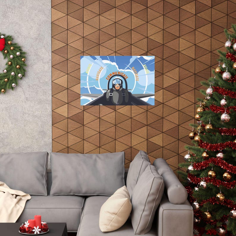 Aviation Art Print, Fighter Pilot Poster, Wall Decor, Aviation ...