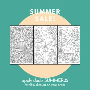 Doodle Garden - Stress Relief Doodles | Relaxing, Fun, Printable ...