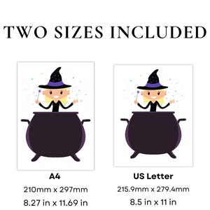 Dramatic Play Kit Printable Halloween Potion Making Pretend Play Witch ...