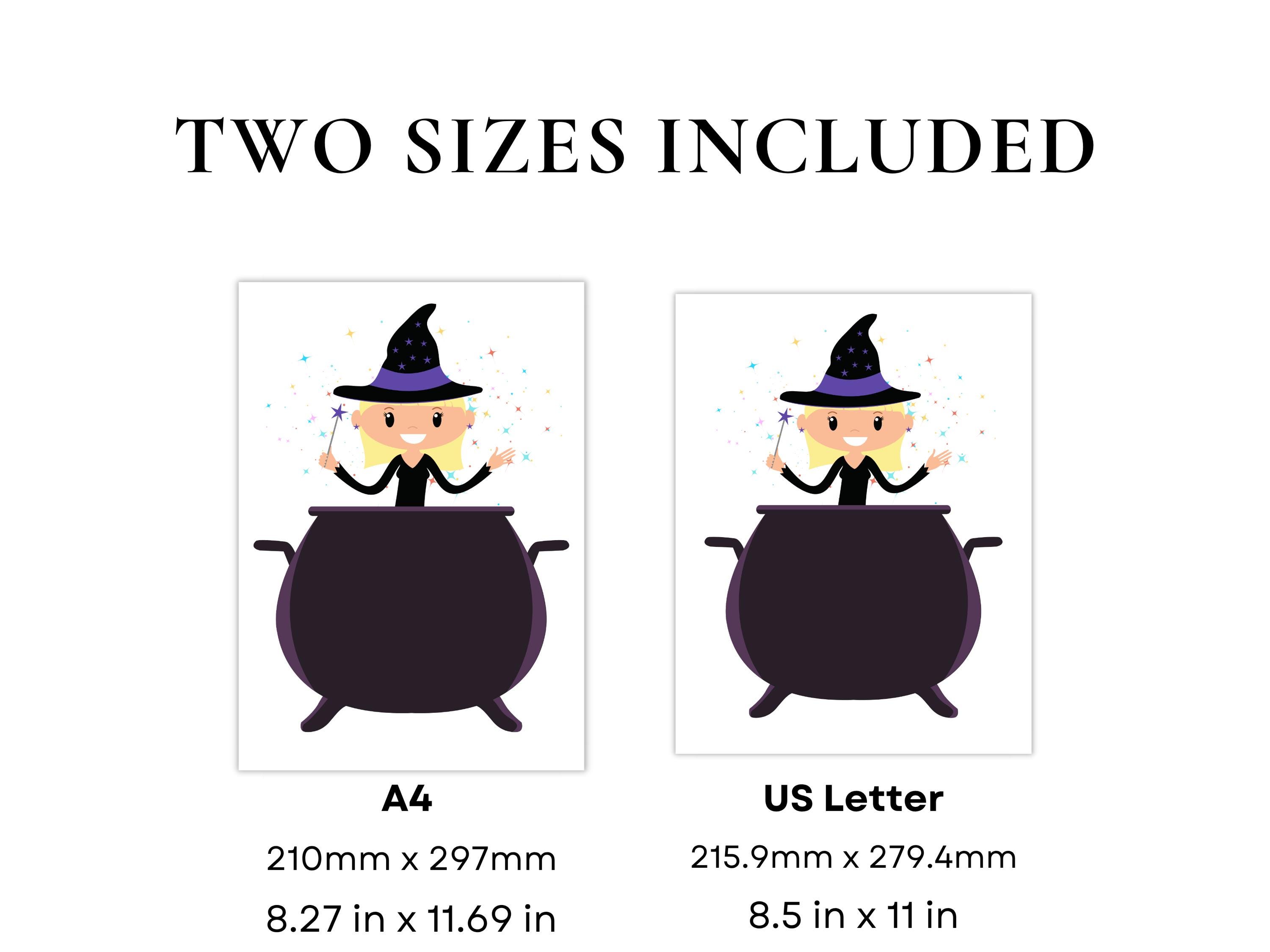 Dramatic Play Kit Printable Halloween Potion Making Pretend Play Witch ...