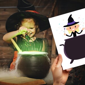 Dramatic Play Kit Printable Halloween Potion Making Pretend Play Witch ...
