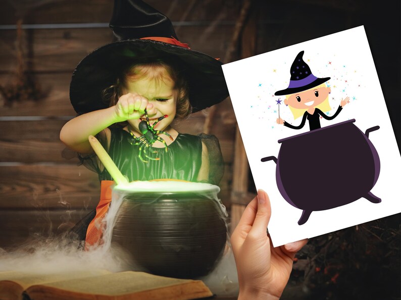 Dramatic Play Kit Printable Halloween Potion Making Pretend Play Witch ...
