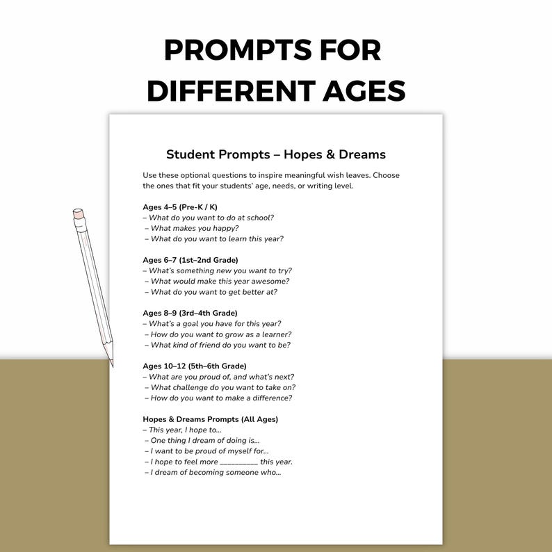 Hopes and Dreams K5 Activity Icebreaker Games for Elementary Classroom ...