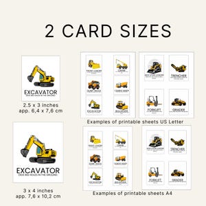 Flashcards for Kids – Construction Vehicles - Printable Preschool ...